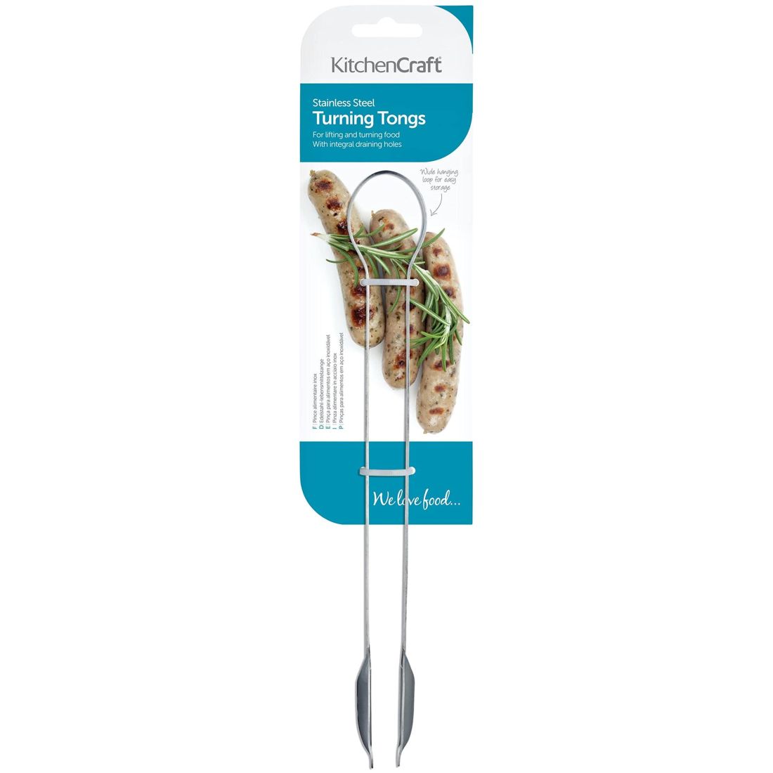 STAINLESS STEEL TURNING TONGS – Thornhill Brothers Hardware Ltd