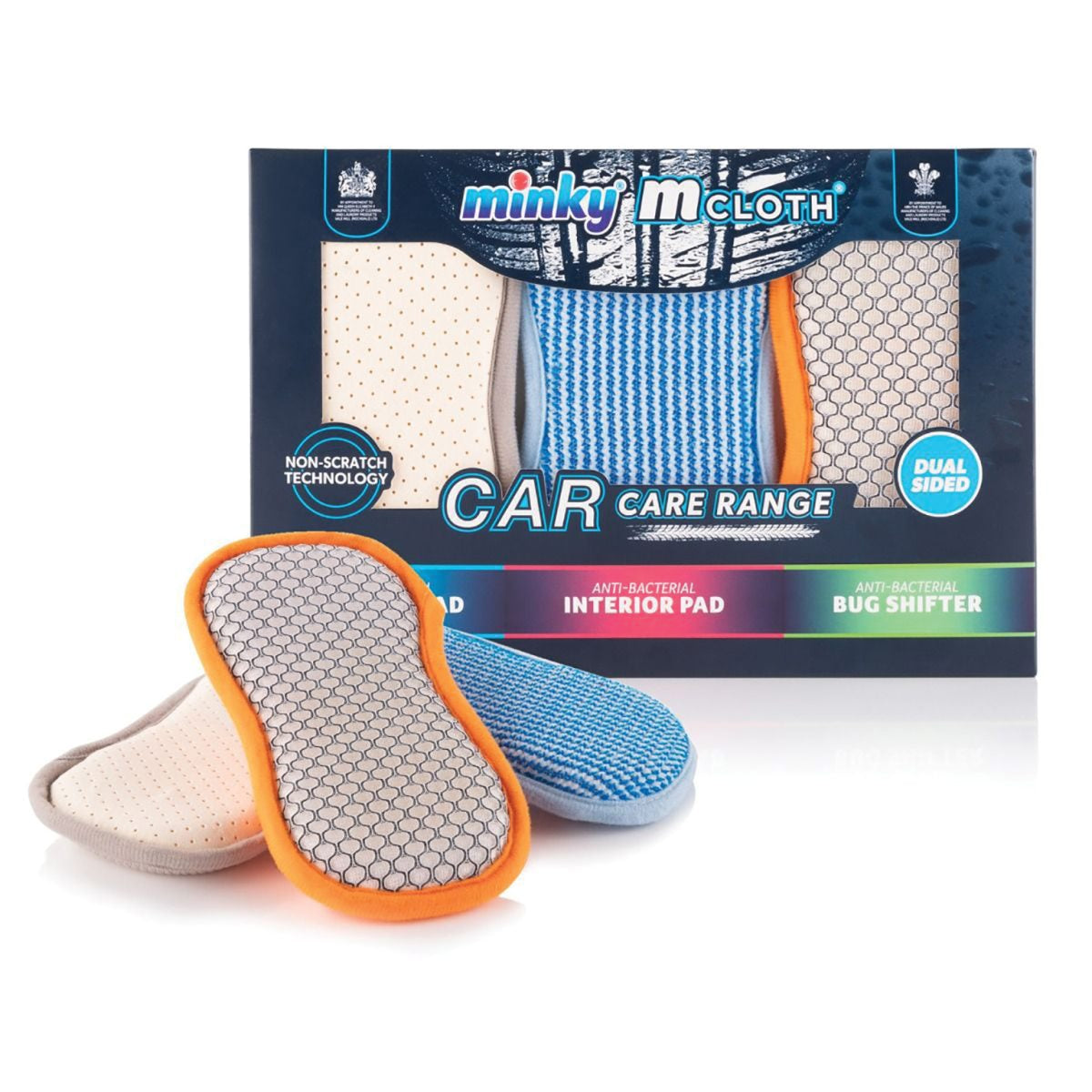 MINKY M-CLOTH ANTI-BACTERIAL CAR SET PACK OF 3 – Thornhill Brothers ...